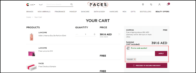 Faces Coupons: 80% OFF Discount Code Oct 2025