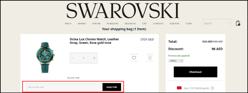 Swarovski Coupons [BASSAM]: 50% OFF Coupon Code Feb 2025